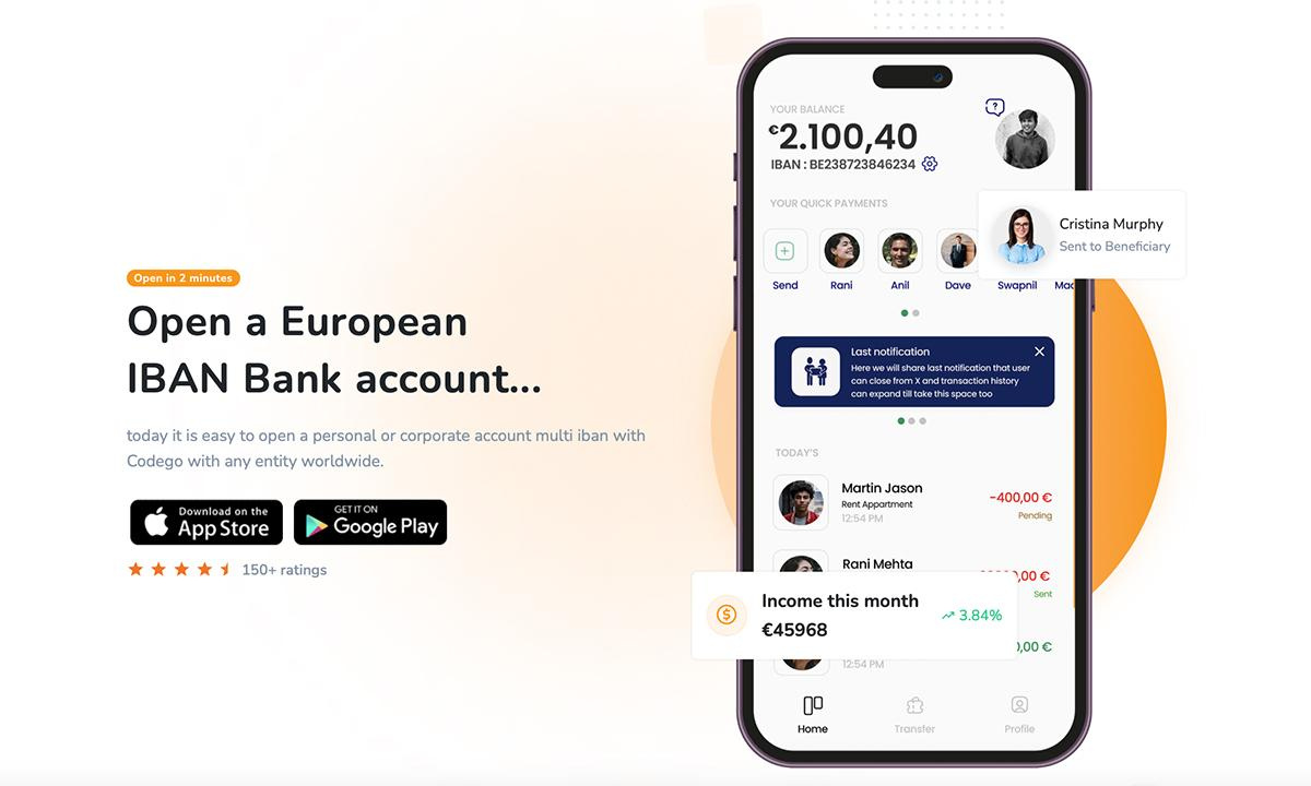 Codego Group Launches CodegoPay - An All-In-One Payment App with IBANs ...
